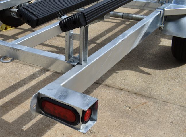 Pontoon Boat Trailer Galvanized Tandem Axle
